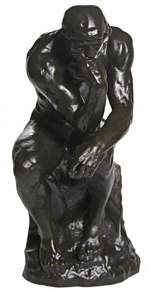 Thinker Statue Large By Rodin Replica